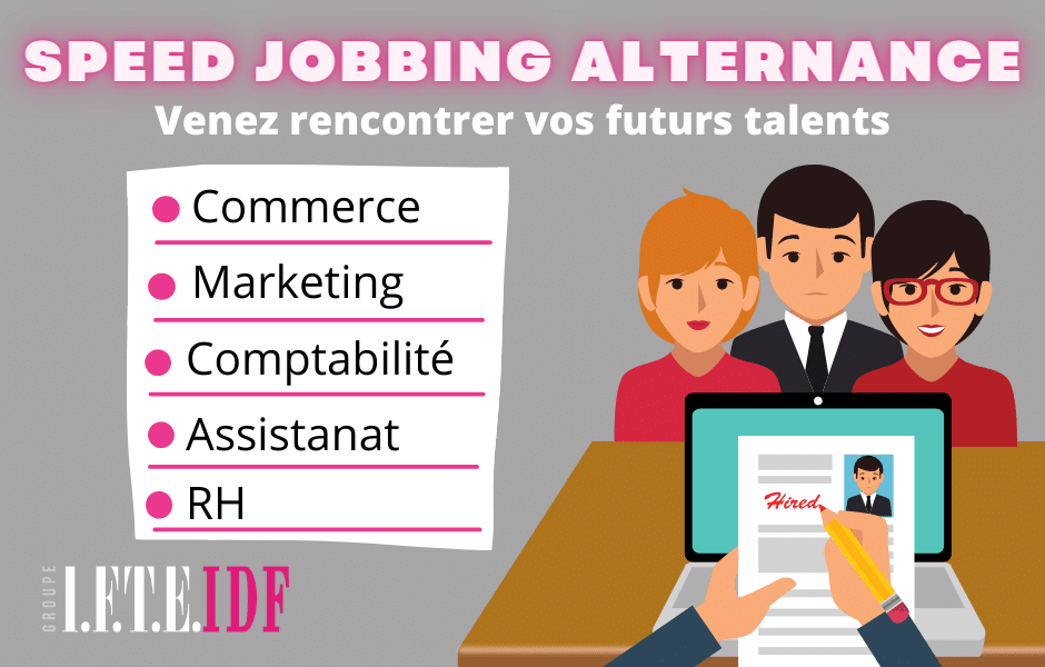 Recrutement Alternance - Speed Jobbing -IFTE IDF