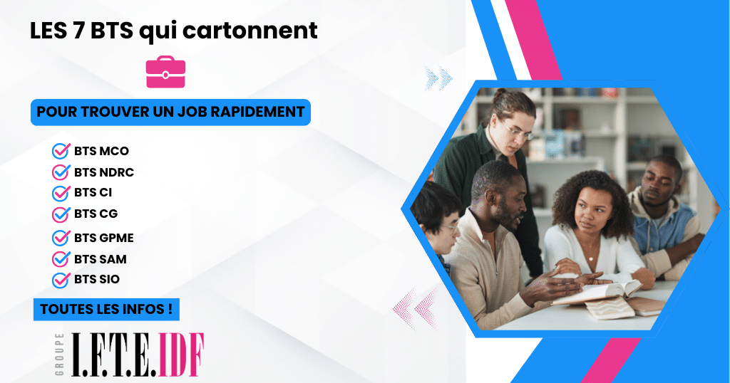🎓 Les 7 BTS qui cartonnent pour trouver un job rapidement ! 🚀